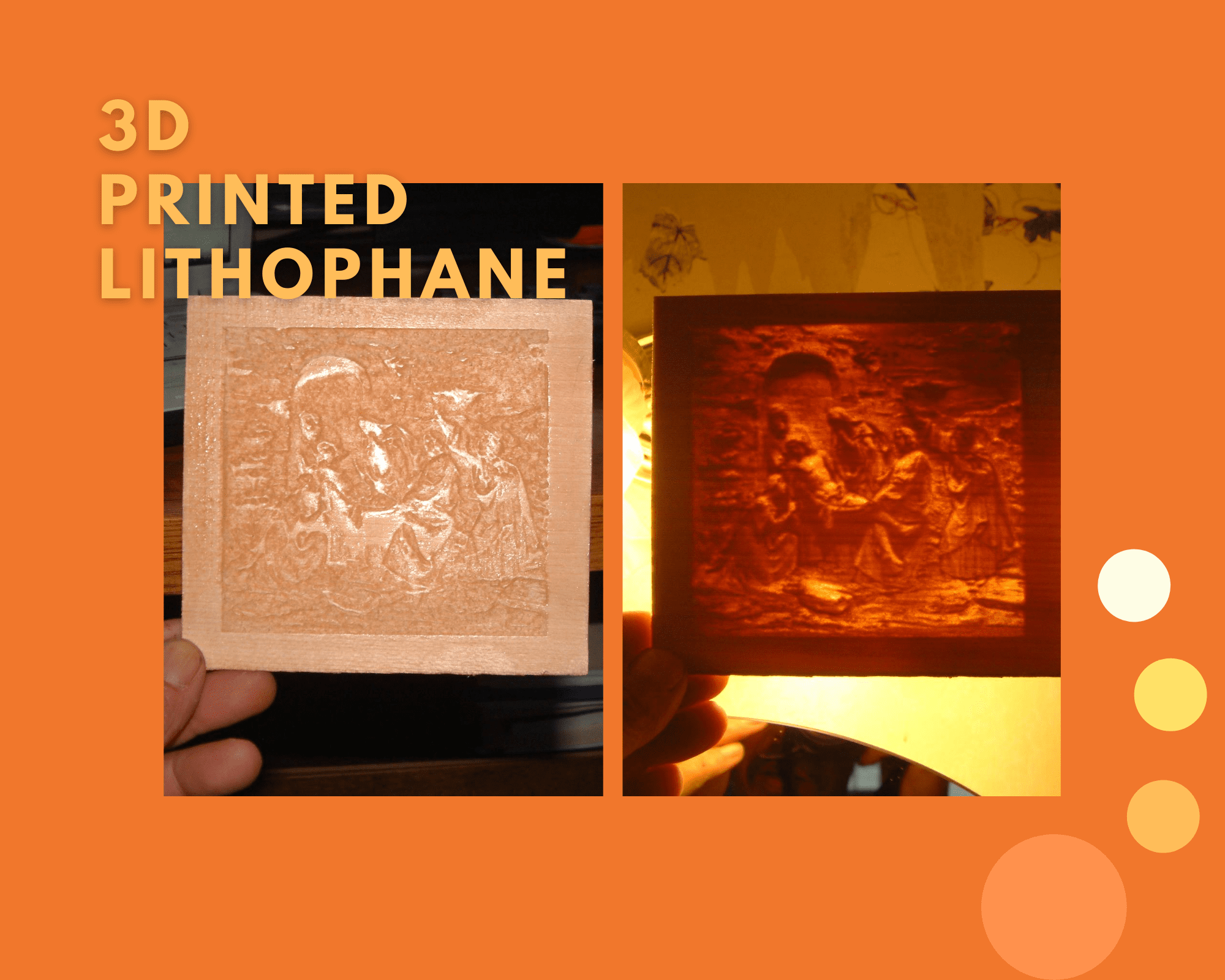 Lithophane Maker | Digitale Schule mit 3D-Druck & 3D-Scan